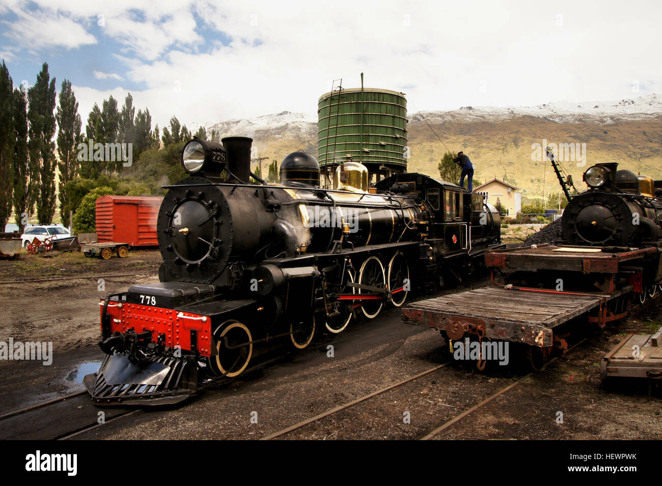 The Kingston Flyer, a historic steam train, has been listed for sale ...