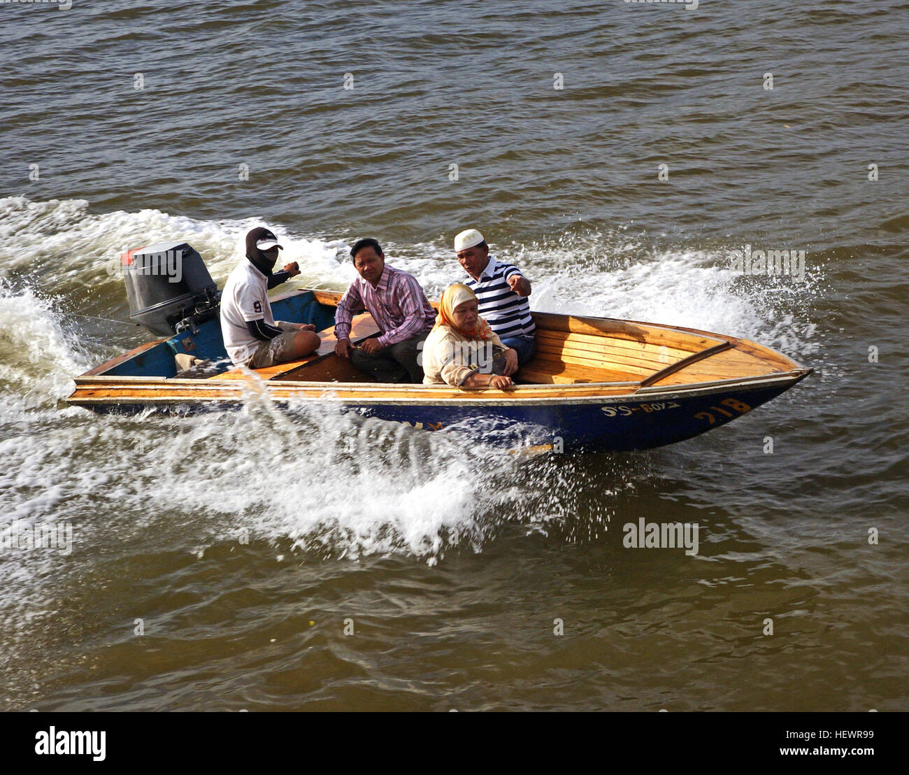 Kampong Ayer is a traditional water village in Brunei, located on the ...
