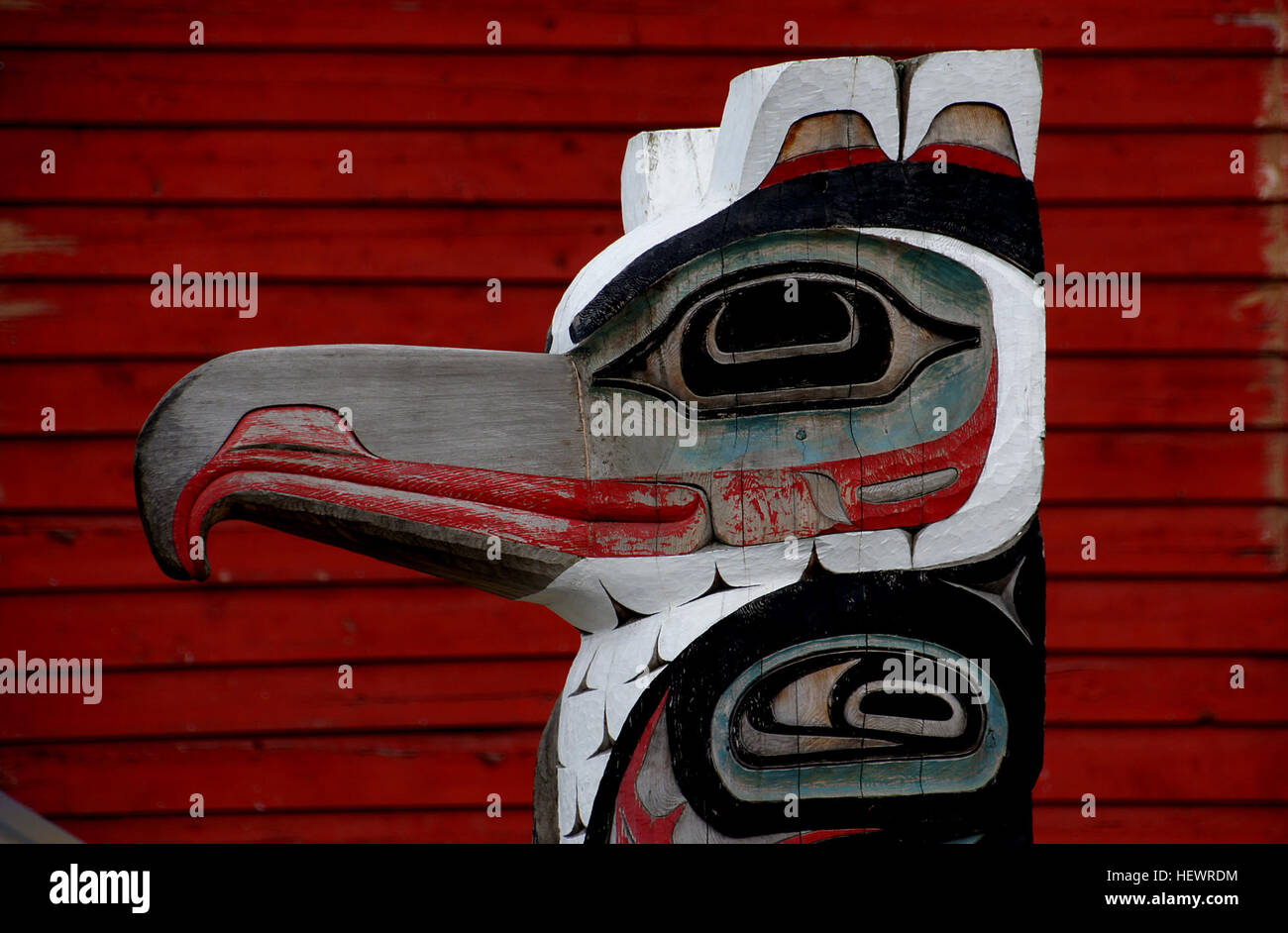 A collection of Native American art from Alaska and Canada, featuring ...