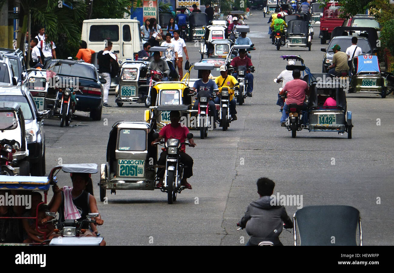 The tricycle is a unique mode of transportation in the Philippines ...