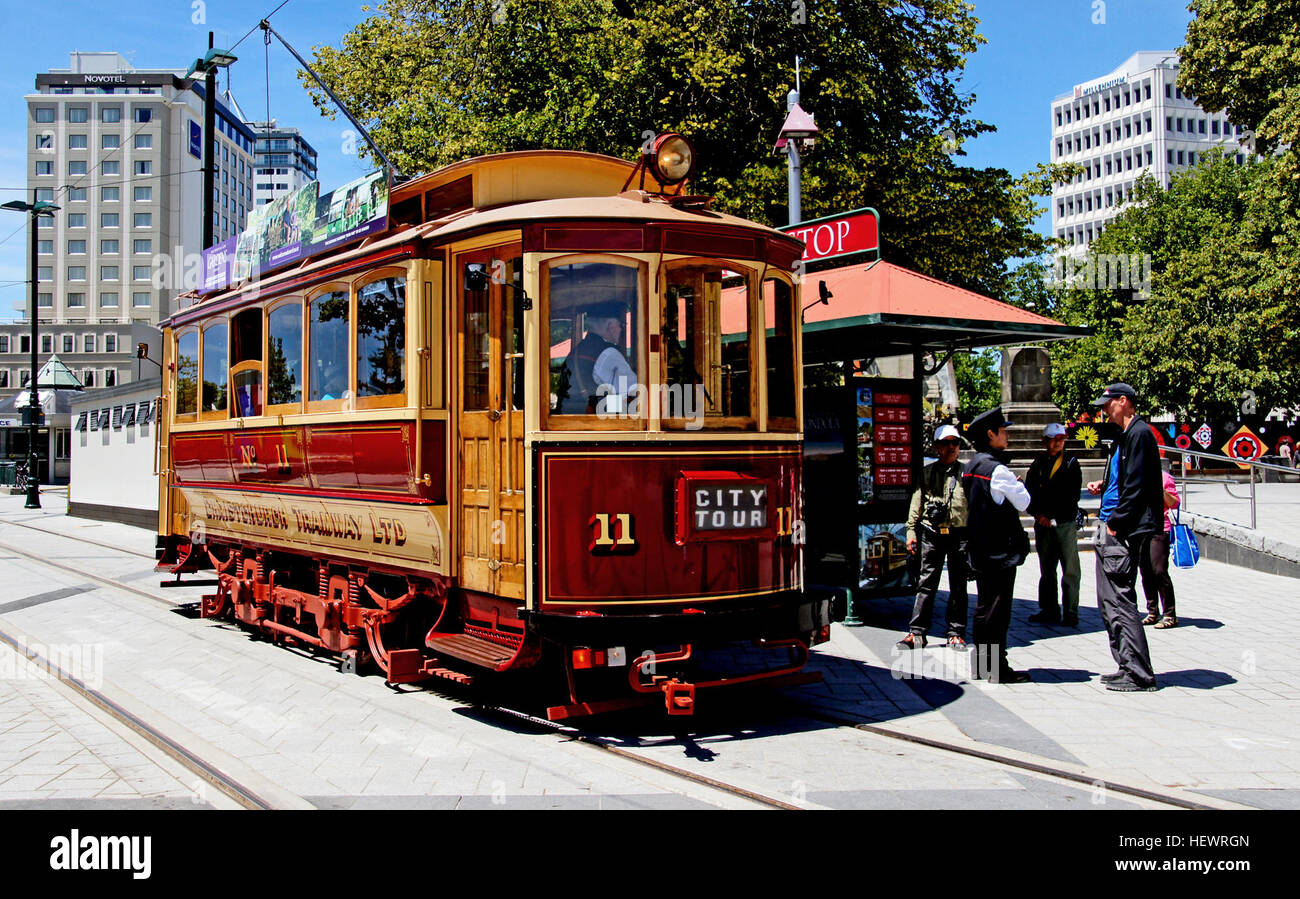 Tram 11, also known as 'The Boxcar,' is a 28-seater streetcar built in ...