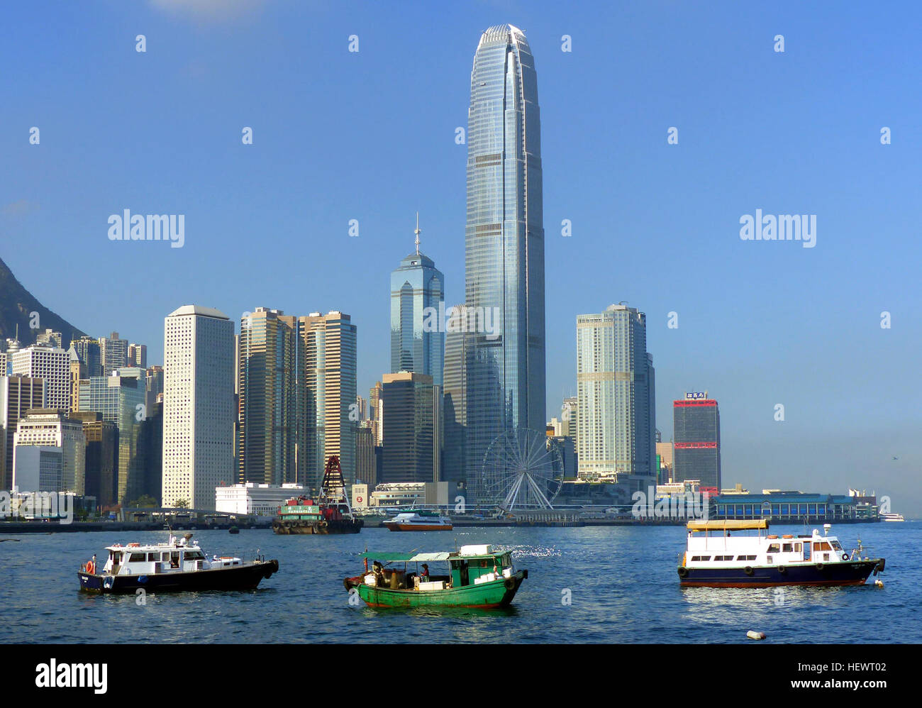 The Two International Finance Centre (IFC) is the tallest building on ...