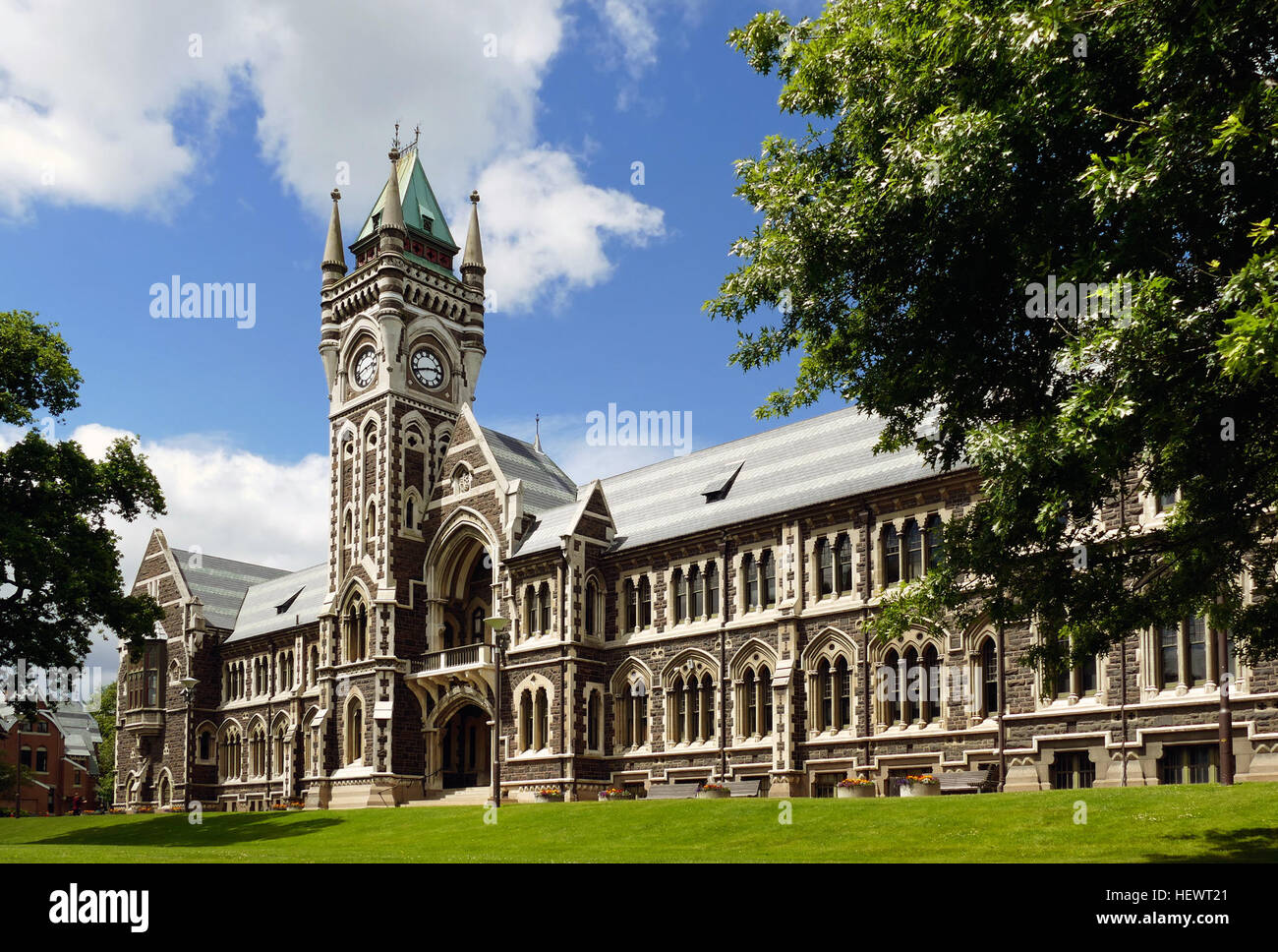 The University of Otago Registry Building, also known as the Clocktower ...