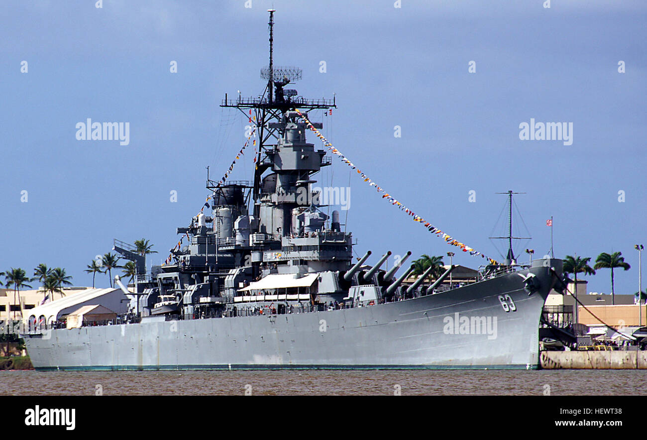 Uss missouri battleship hi-res stock photography and images - Alamy