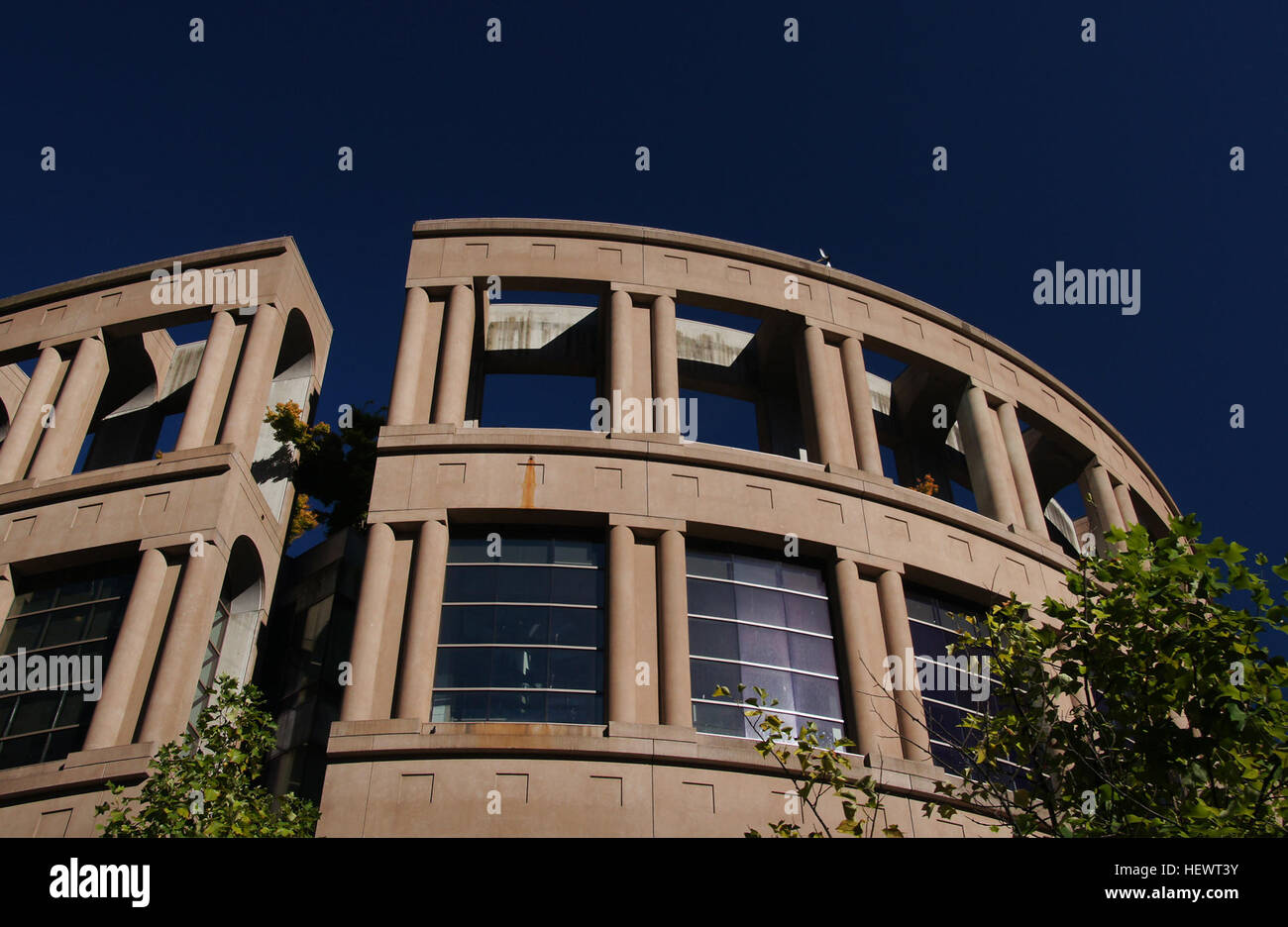 The Vancouver Public Library, designed by Moshe Safdie, was completed ...