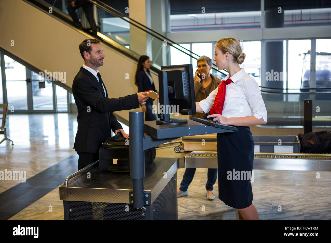 Airport Check In Staff