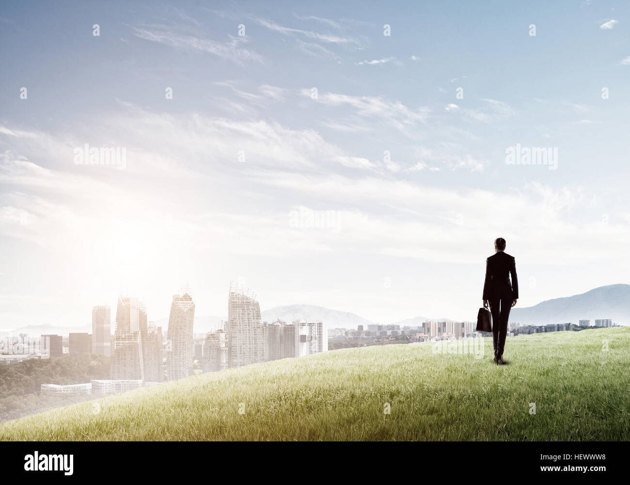 In search of development perspectives Stock Photo - Alamy