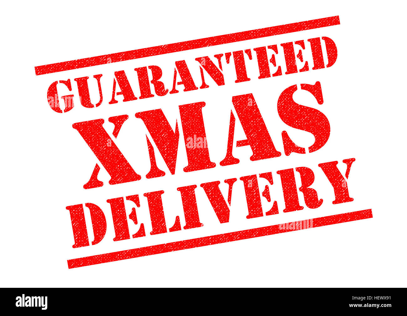 Guaranteed xmas delivery hi-res stock photography and images - Alamy