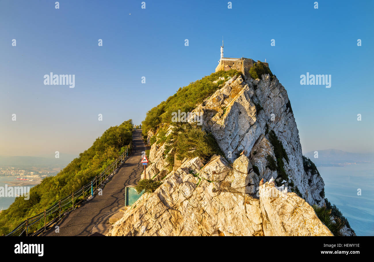 The Rock of Gibraltar, a British overseas territory Stock Photo - Alamy