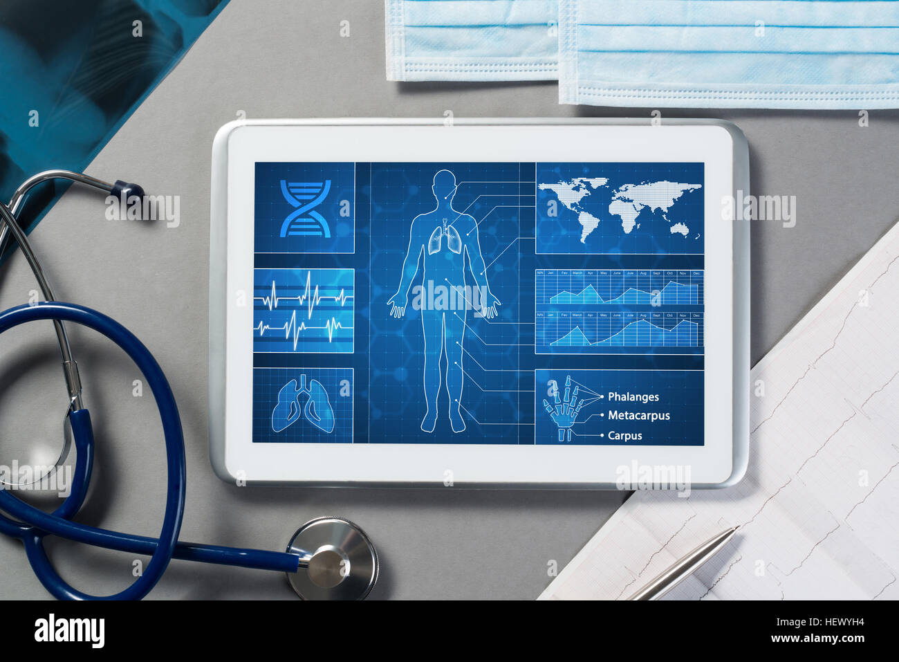 Digital technologies in medicine Stock Photo - Alamy