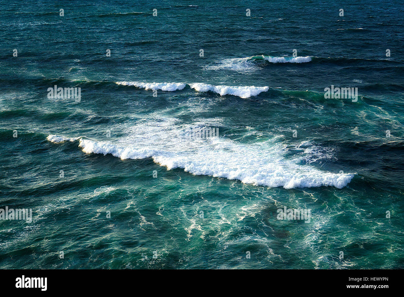 Seascape with waves hi-res stock photography and images - Alamy