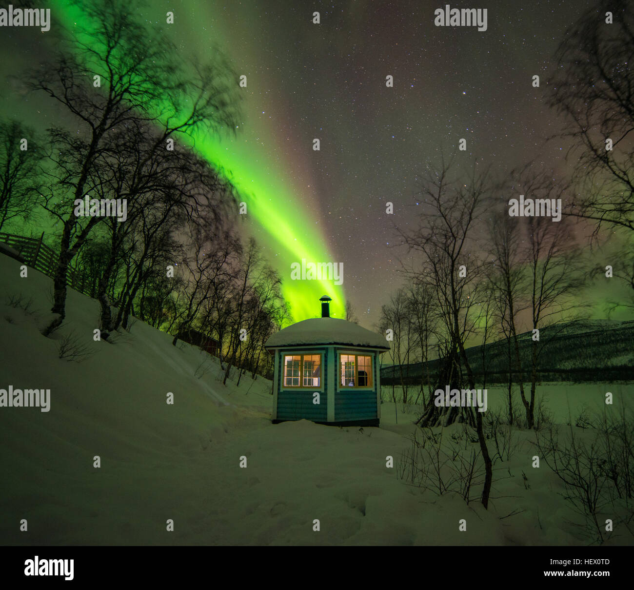 Aurora sky finland hi-res stock photography and images - Alamy
