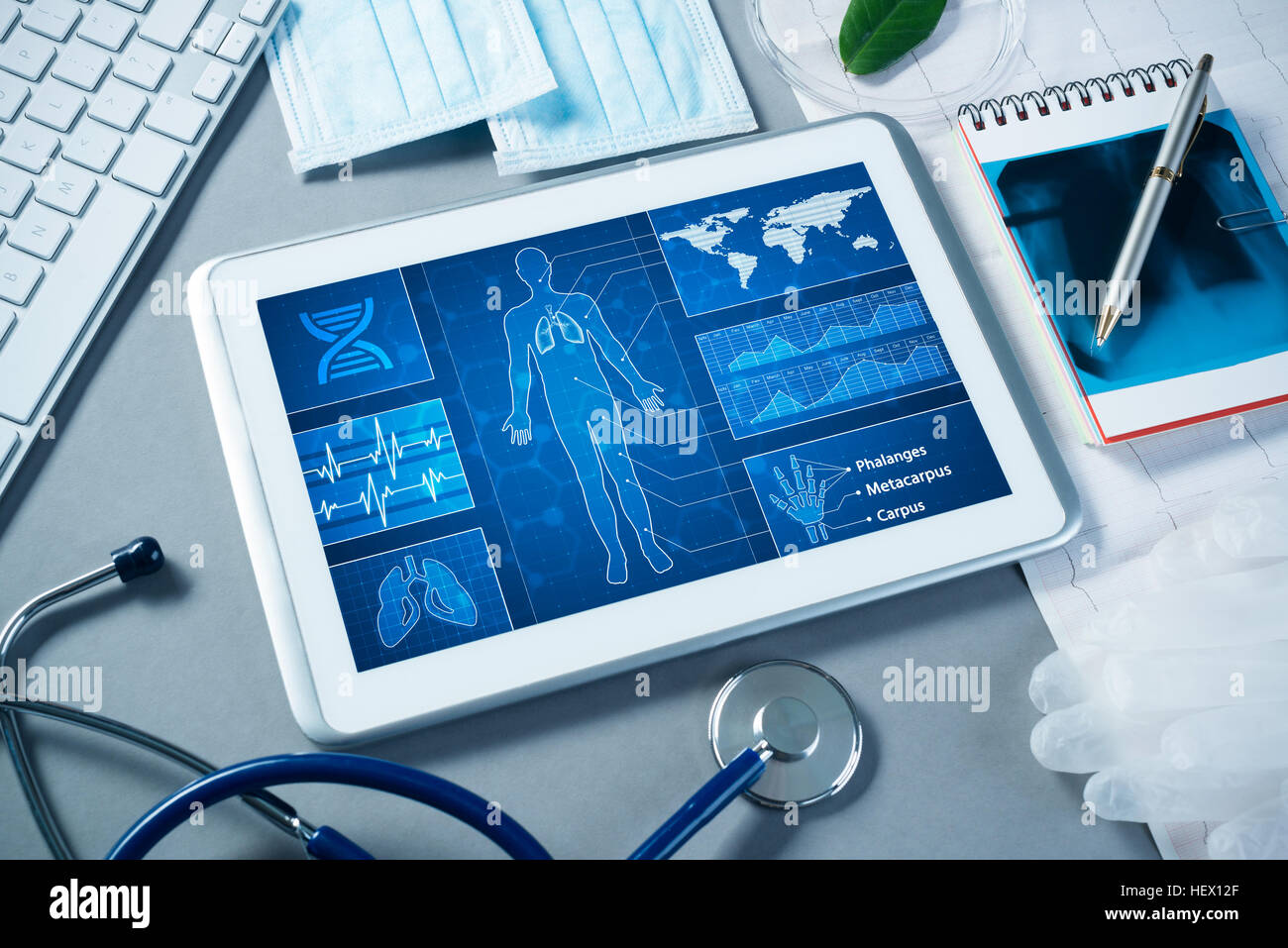 Digital technologies in medicine Stock Photo - Alamy