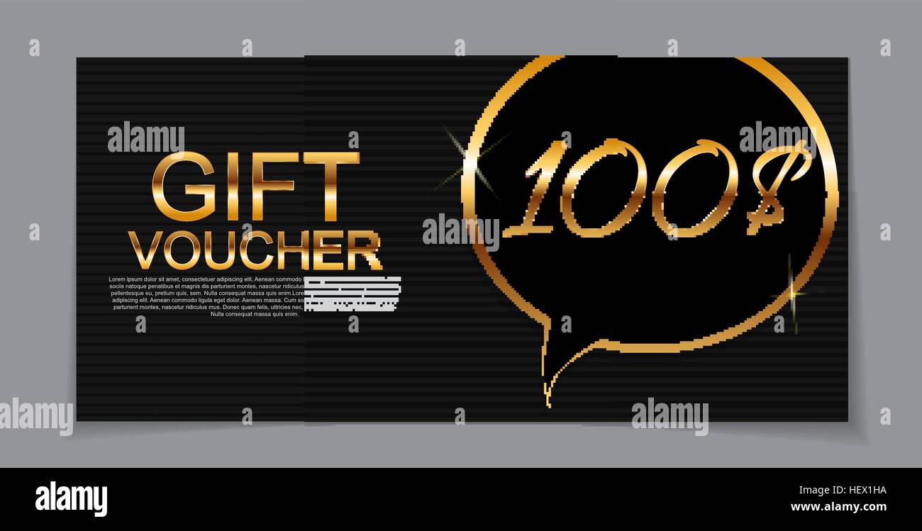 Background christmas voucher coupon Stock Vector Images - Alamy