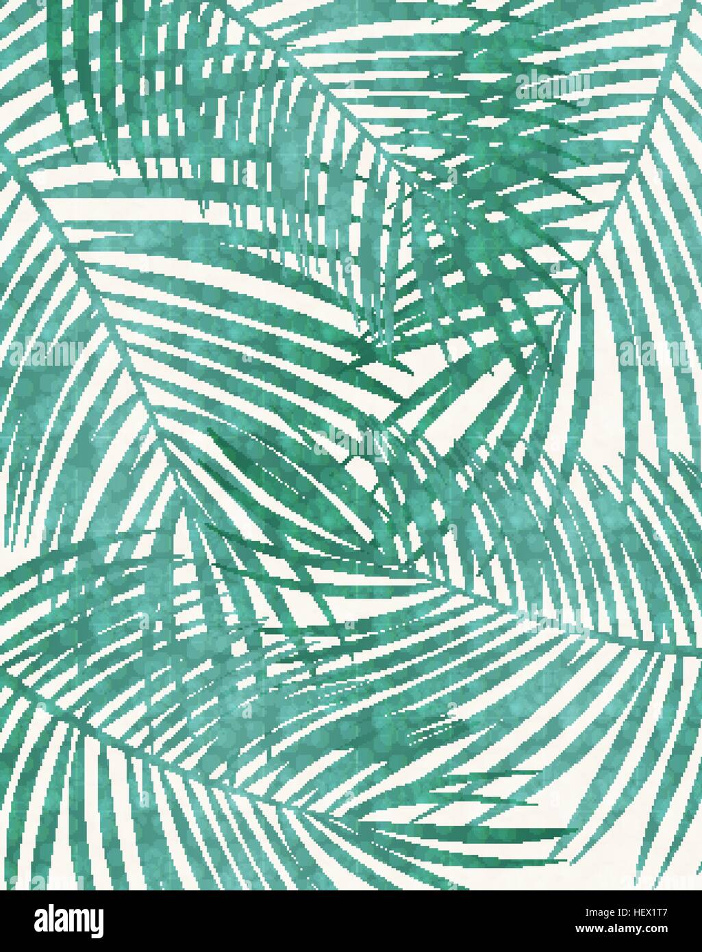 Palm Leaf Vector Background Illustration Stock Vector Image & Art - Alamy