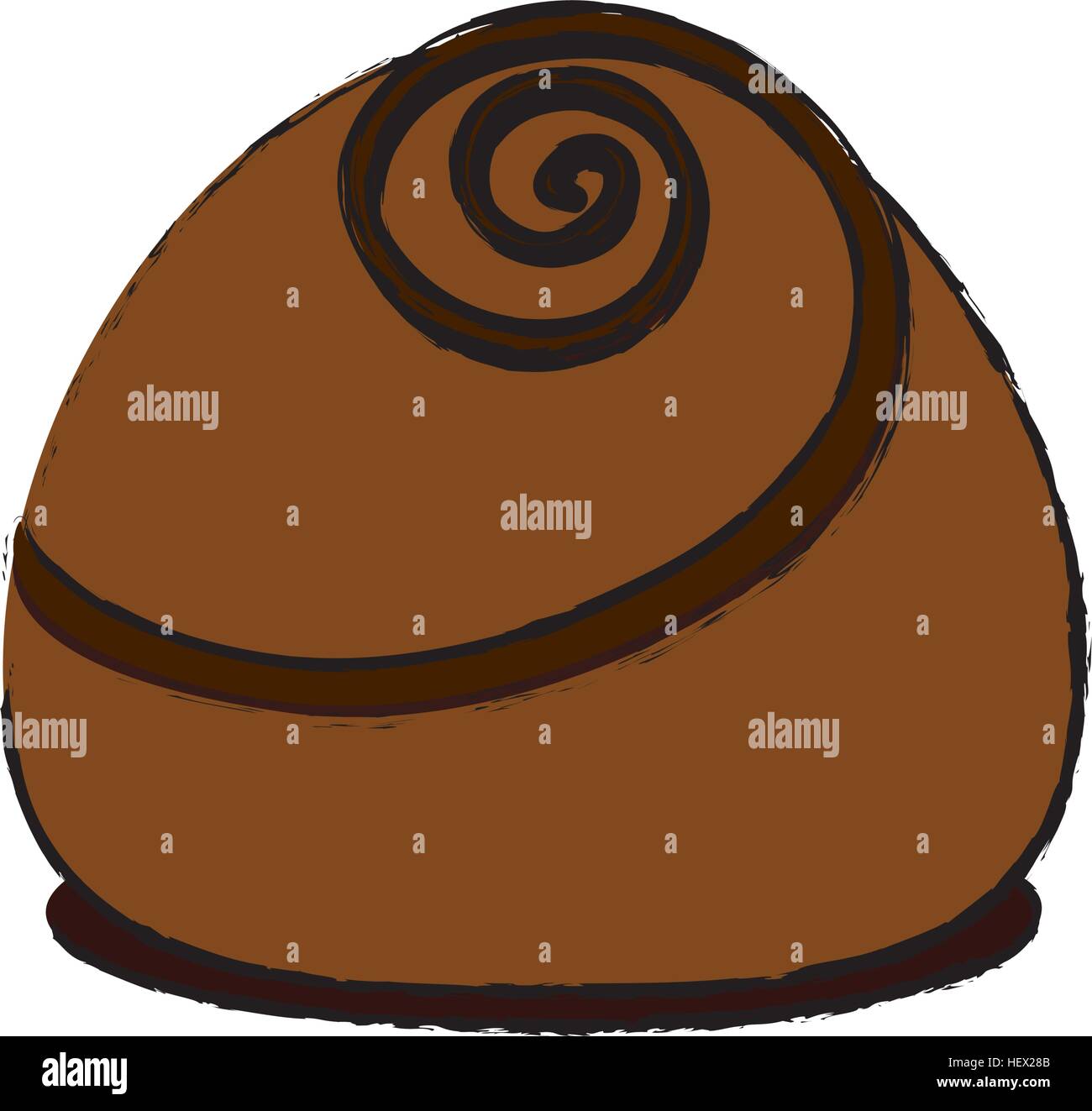 Dessert sweet roll Stock Vector Image & Art - Alamy