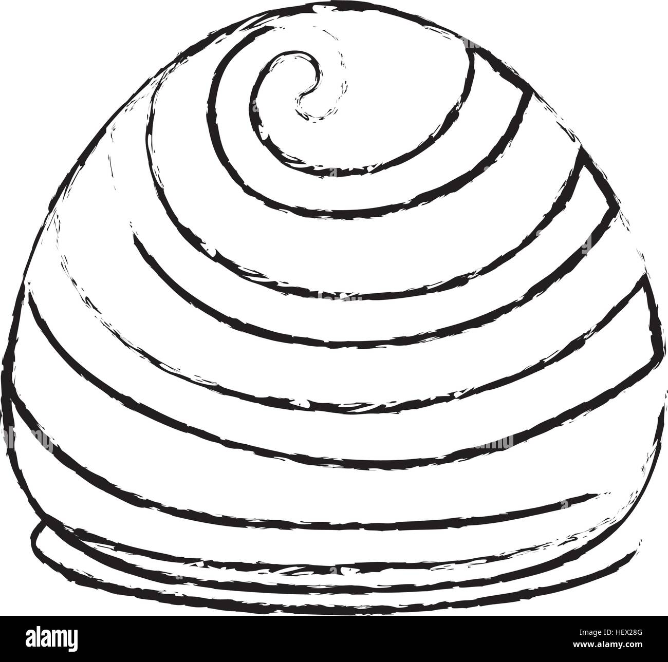 Dessert sweet roll Stock Vector Image & Art - Alamy