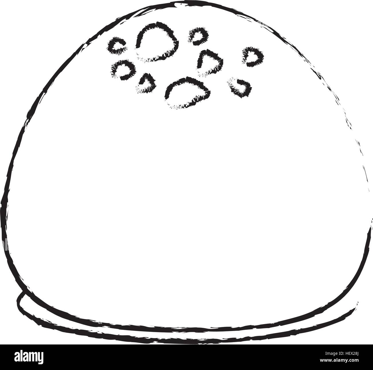 Dessert sweet roll Stock Vector Image & Art - Alamy