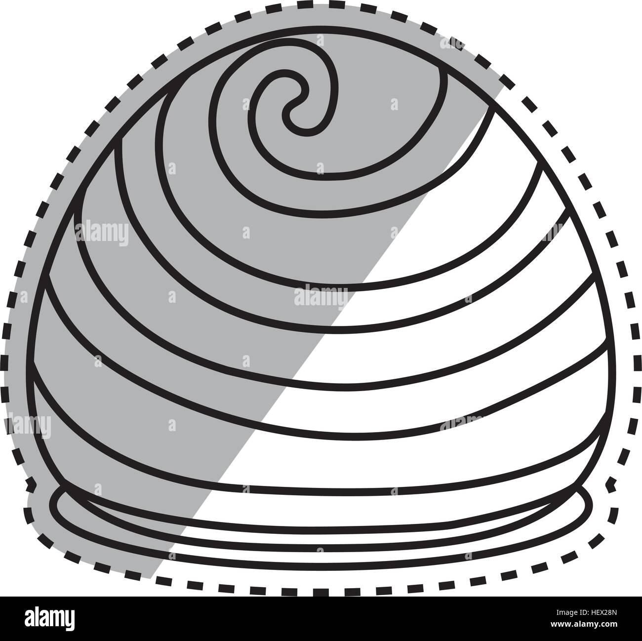 Cut roll cake Stock Vector Images - Alamy