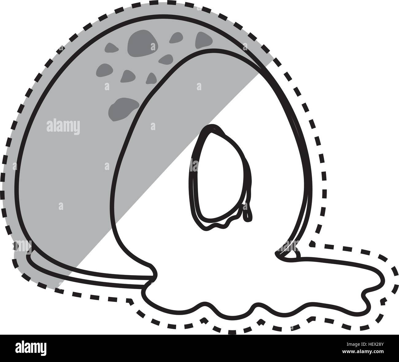 Dessert sweet roll Stock Vector Image & Art - Alamy