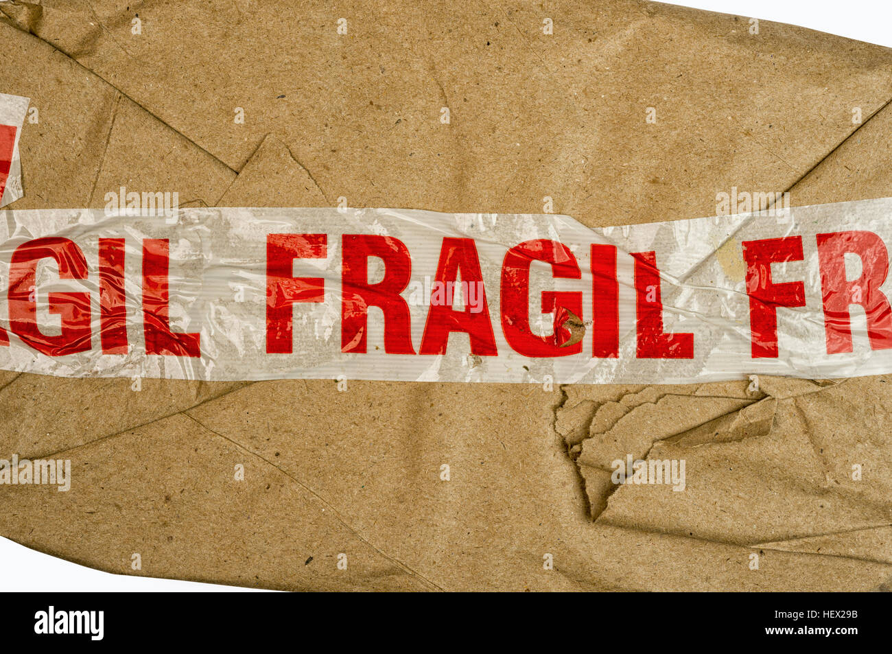 Fragile sticker luggage hi-res stock photography and images - Alamy
