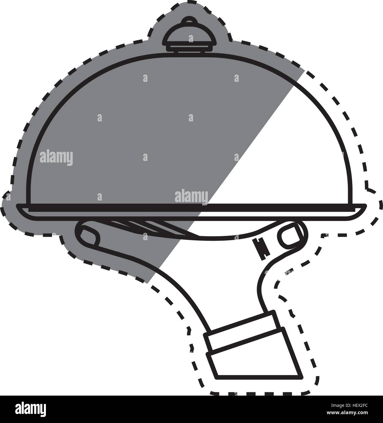 Waiter hand symbol Stock Vector Image & Art - Alamy