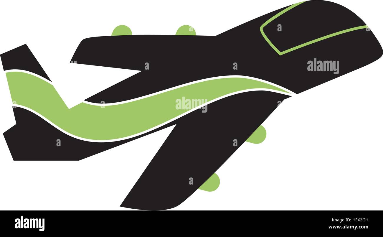 Jet airplane symbol Stock Vector Image & Art - Alamy