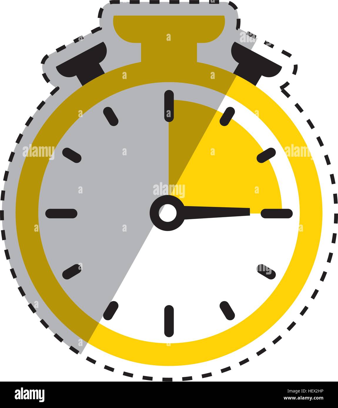 isolated chronometer timer Stock Vector Image & Art - Alamy