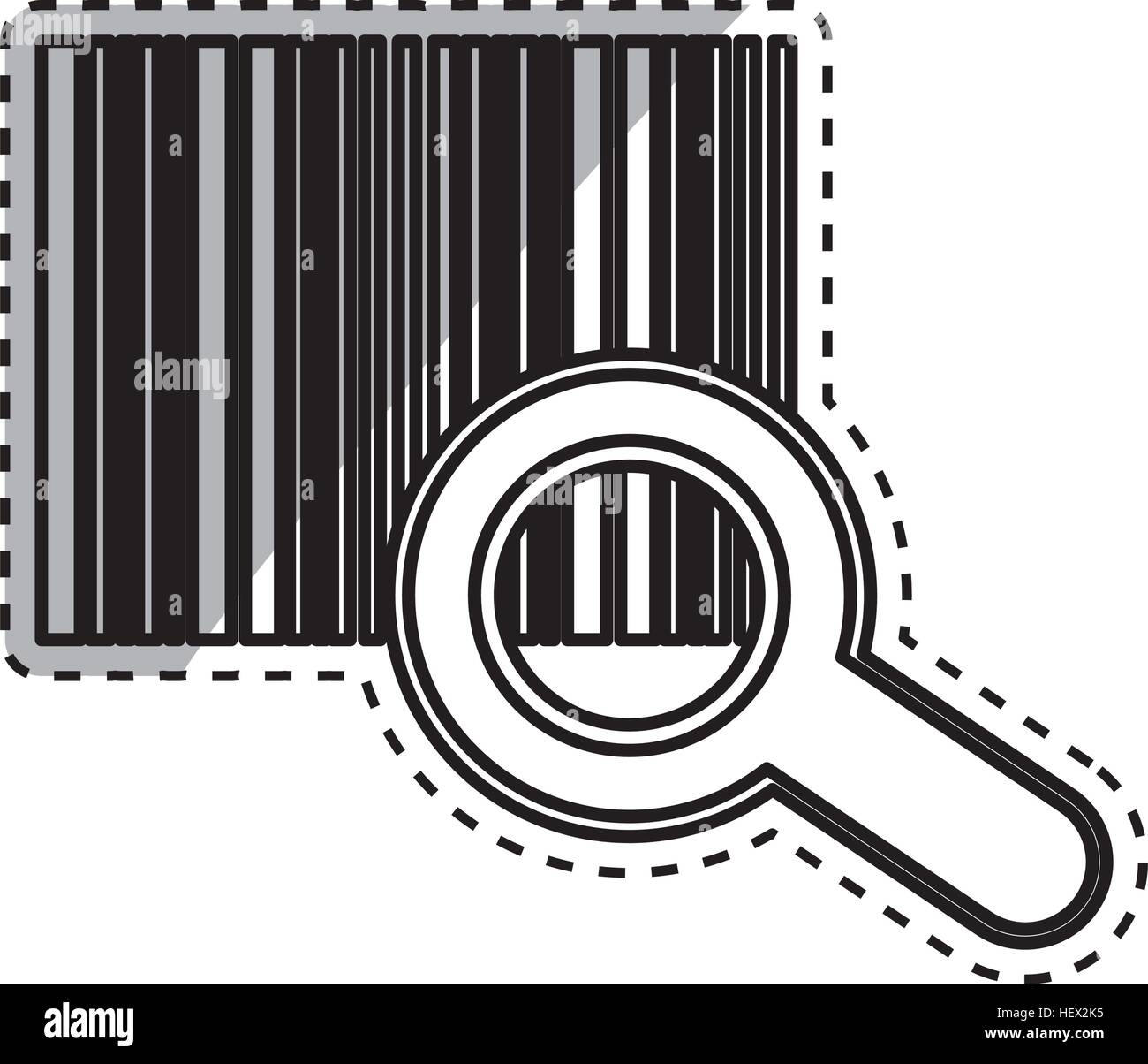 Bars code symbol Stock Vector Image & Art - Alamy