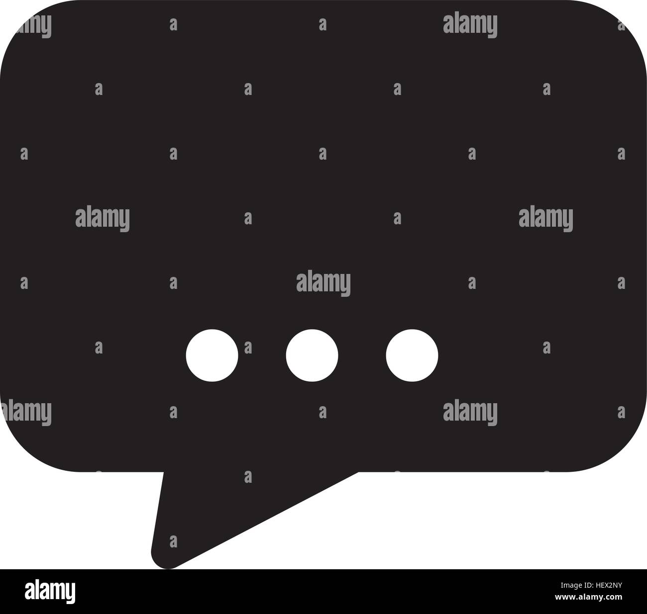 Chat bubble speakbox Stock Vector Image & Art - Alamy