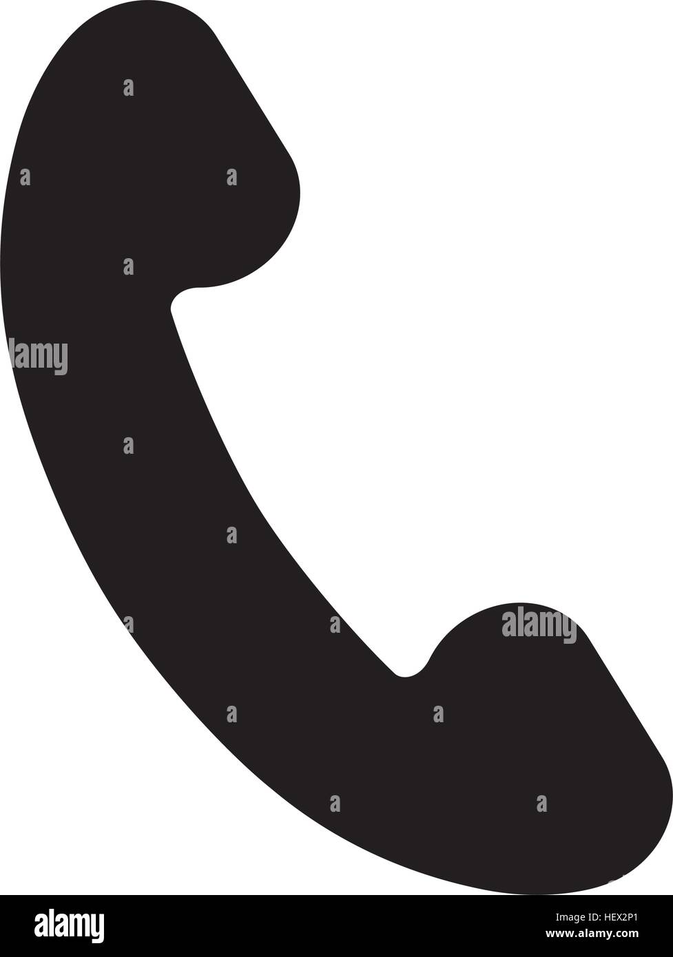 Telephone communication symbol Stock Vector Image & Art - Alamy