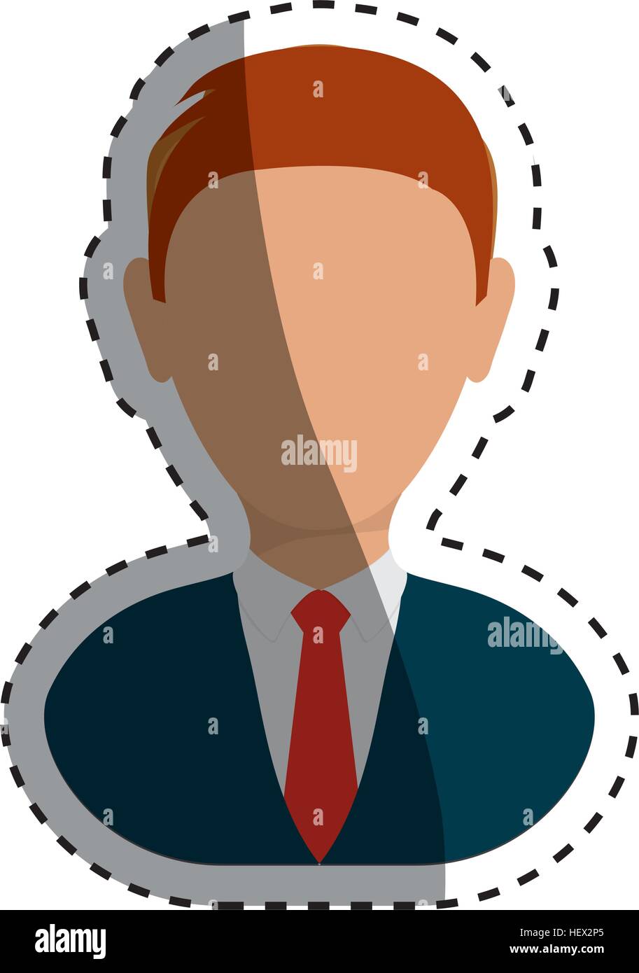 Executive businessman profile Stock Vector Image & Art - Alamy