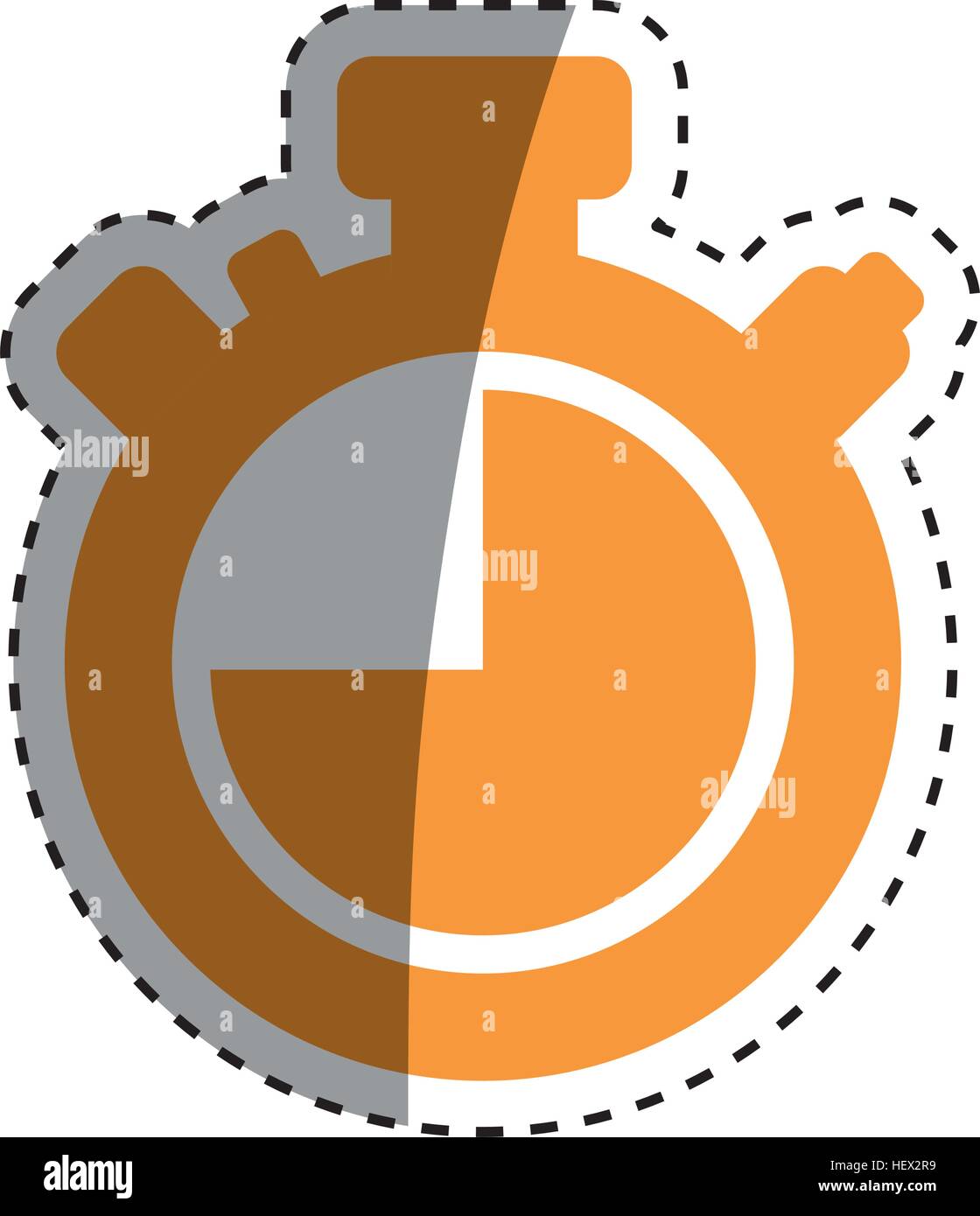 isolated chronometer timer Stock Vector Image & Art - Alamy