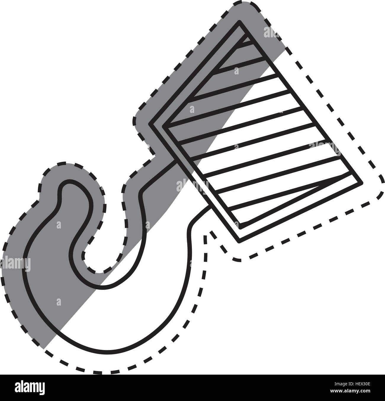 Construction hook crane Stock Vector Image & Art - Alamy