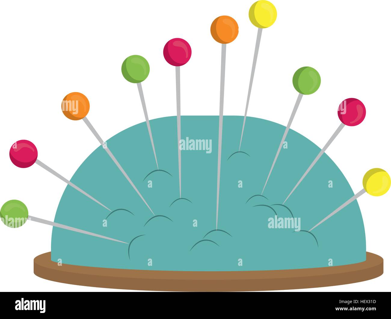 Sewing needle close up point Stock Vector Images - Alamy
