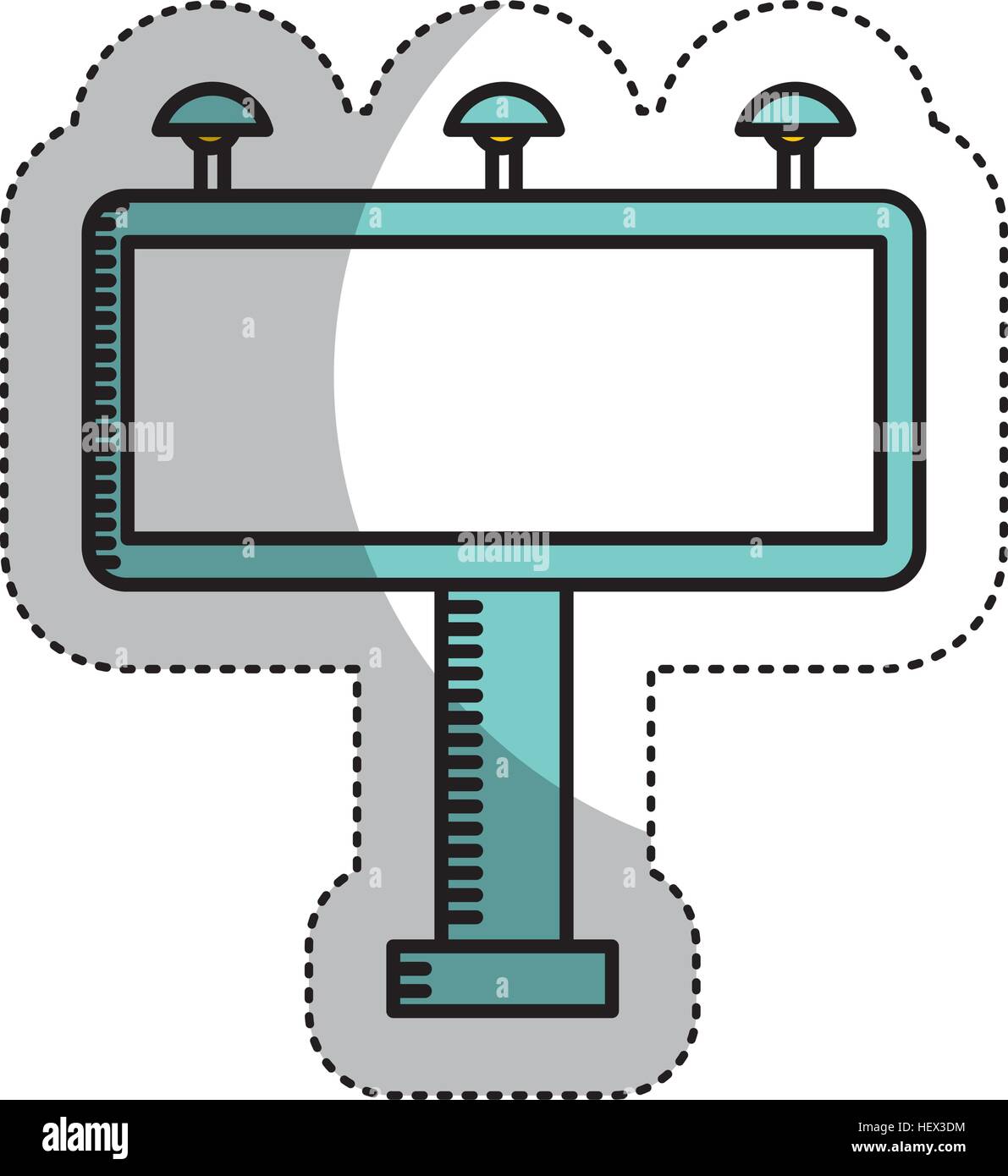 Banner hoarding Stock Vector Images - Alamy