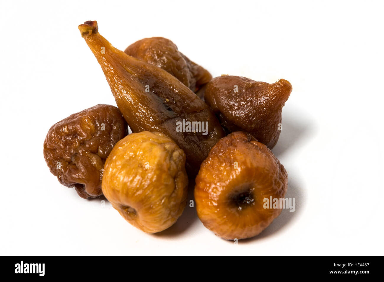 Pile of adriatic figs isolated on white background Stock Photo - Alamy