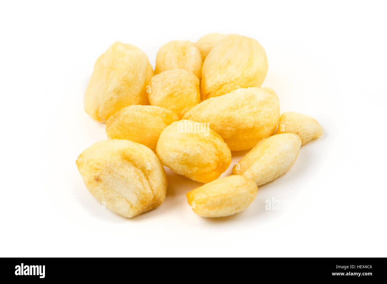 Garlic pod isolated on white background Stock Photo - Alamy