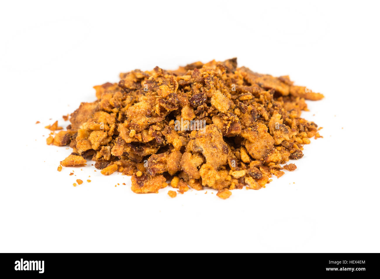 Dried refried beans isolated on white background Stock Photo - Alamy
