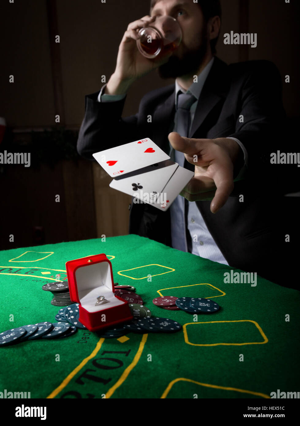 Games of chance ring too hi-res stock photography and images - Alamy