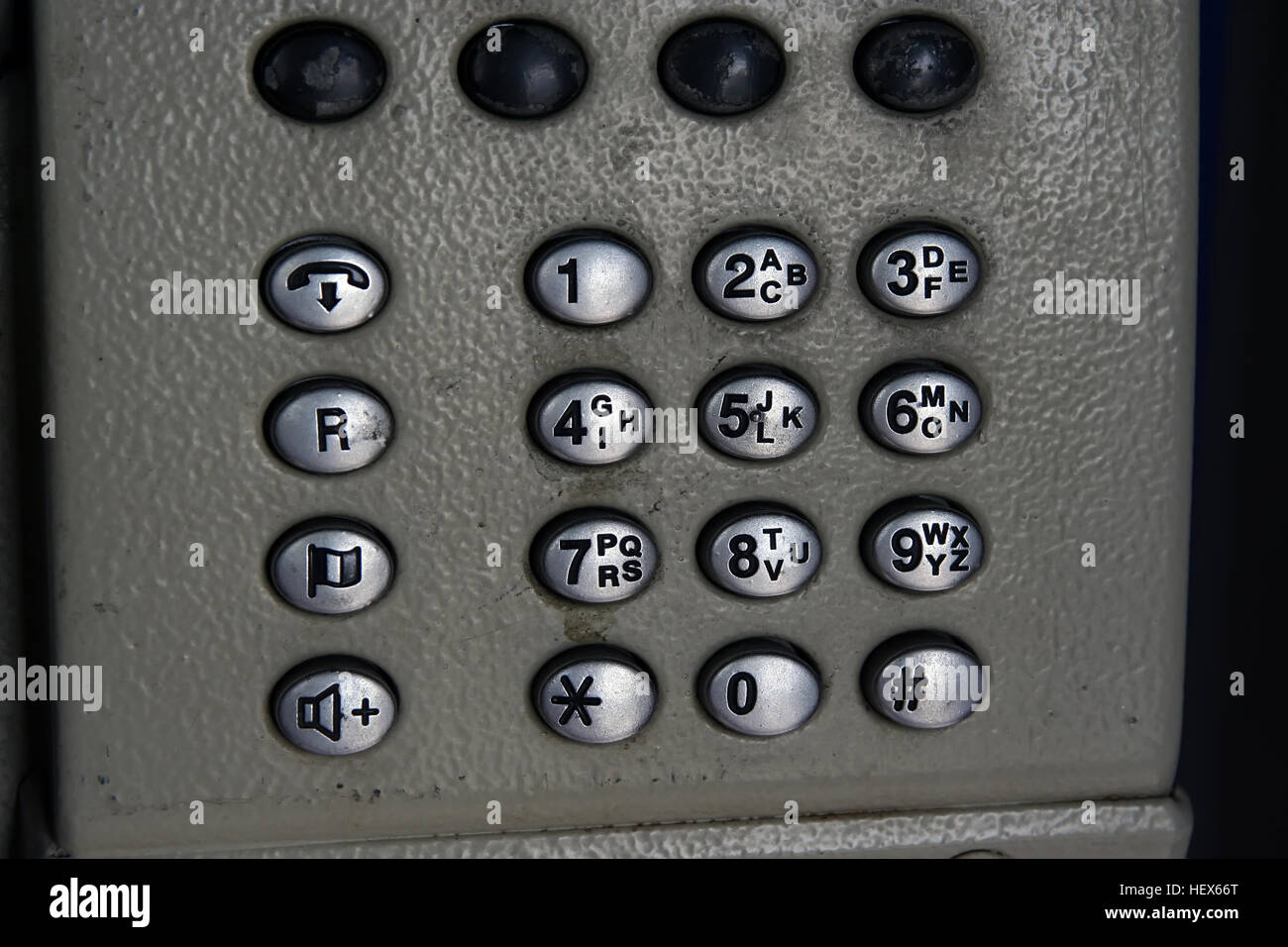 Old telephone booth dial numbers Stock Photo - Alamy