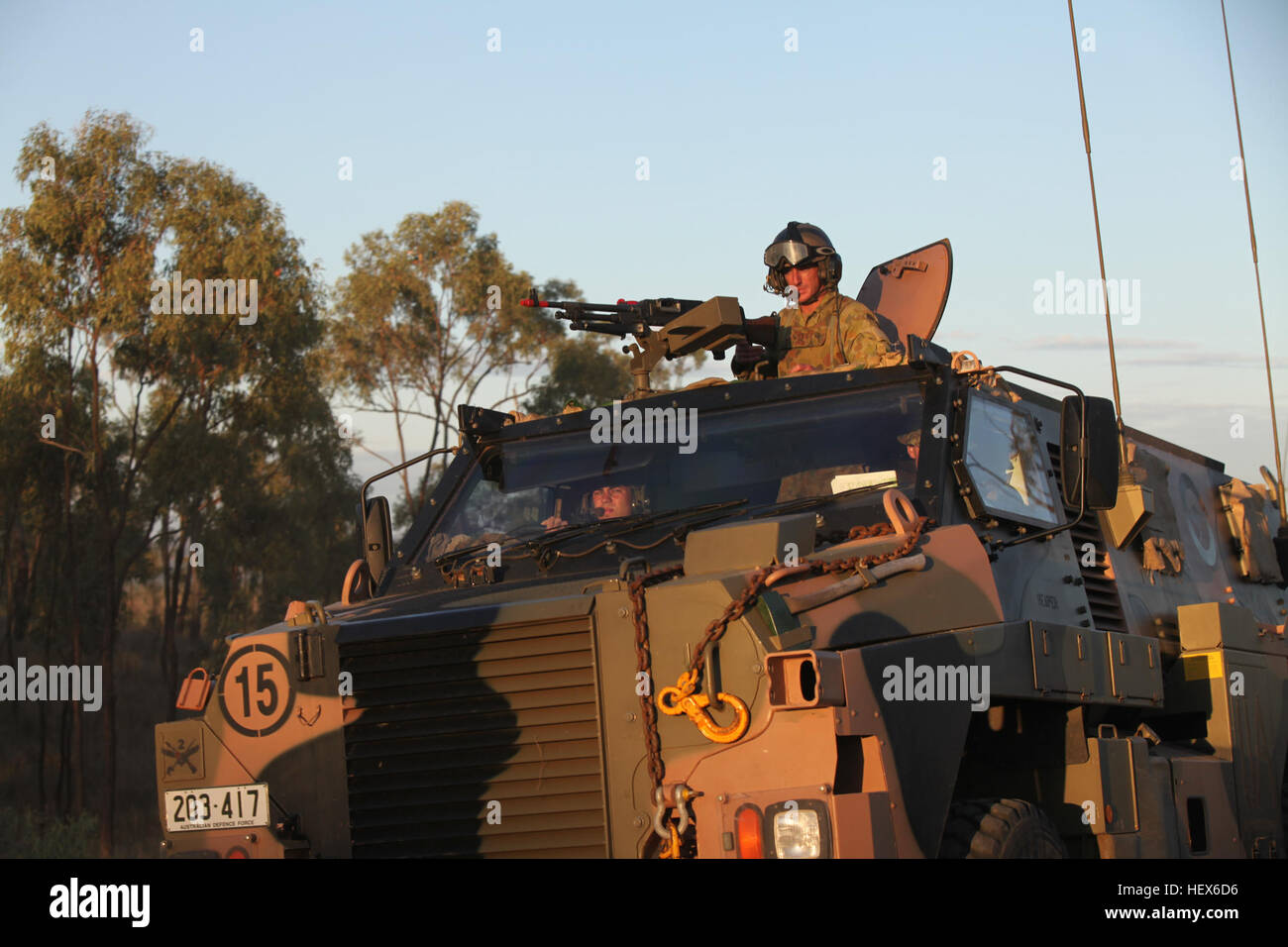 A soldier with the 2nd Battalion Royal Australian Regiment provides ...