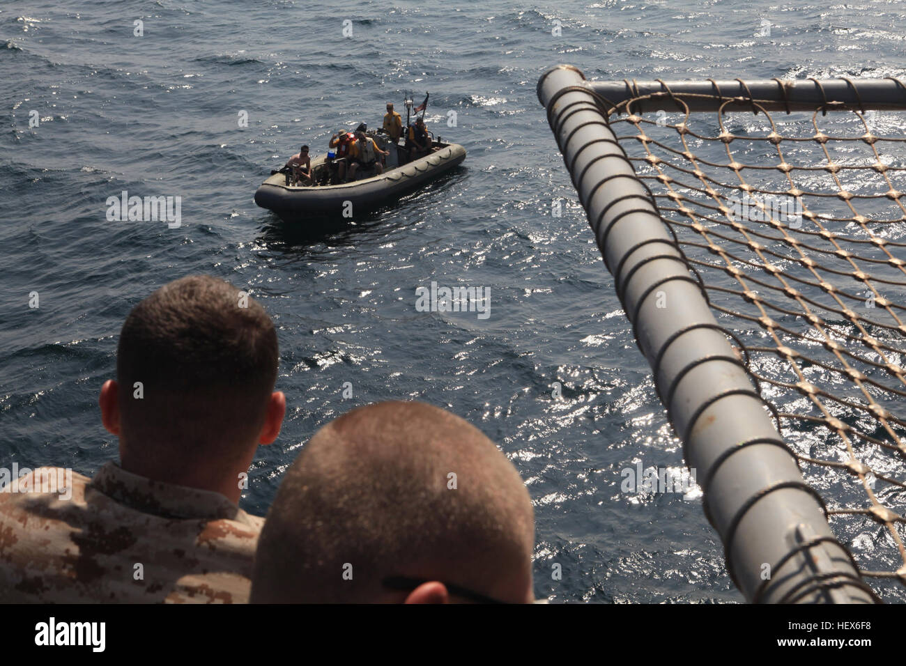 Marines with with Company K, Battalion Landing Team 3/8, 26th Marine ...