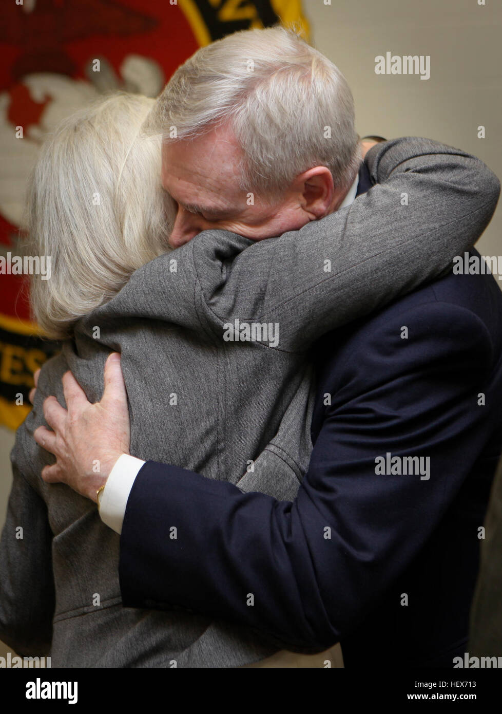 Secretary of the Navy Ray Mabus presented the Navy Cross to Donna ...