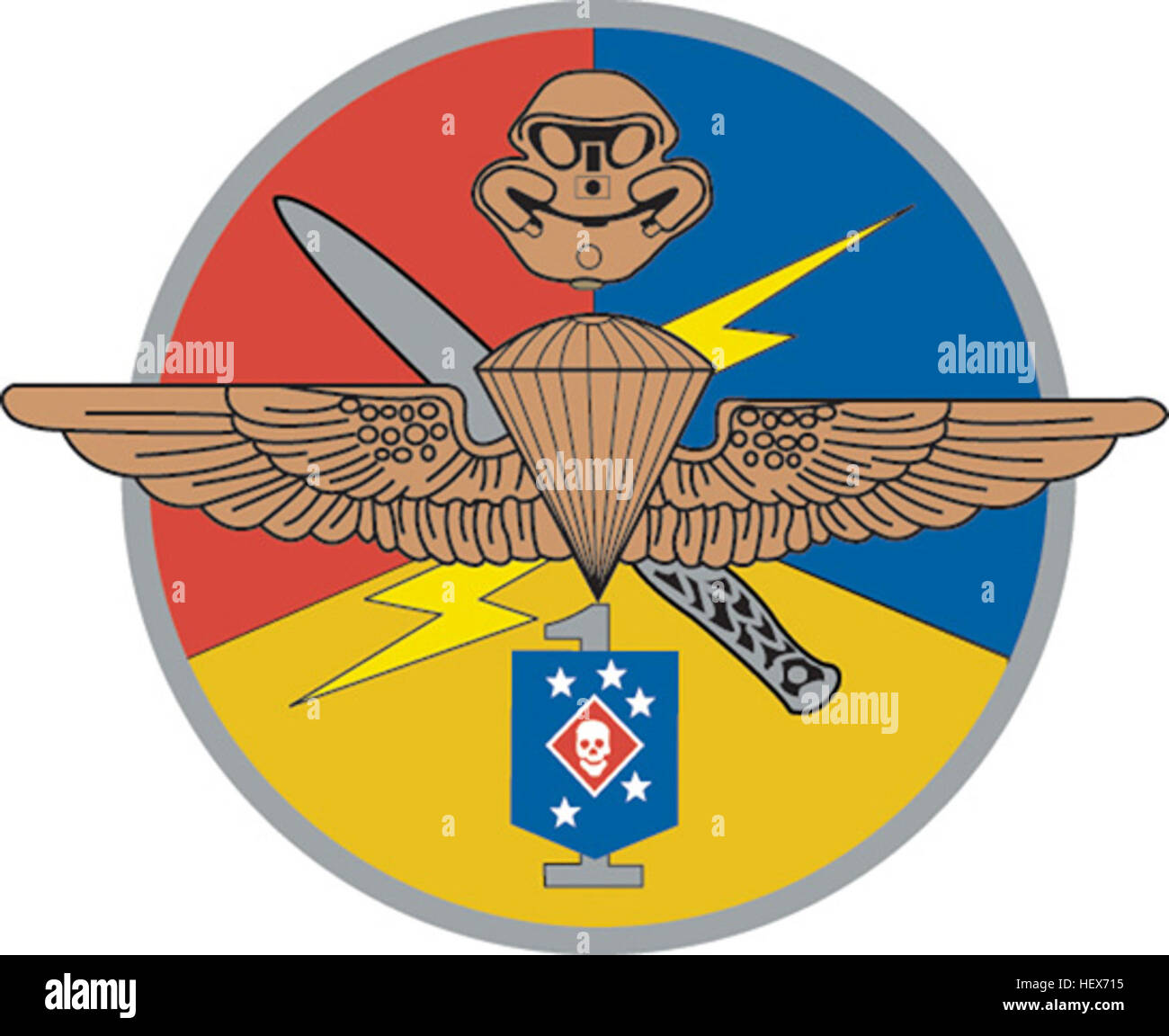 MCSOCOM detachment one insignia Stock Photo - Alamy