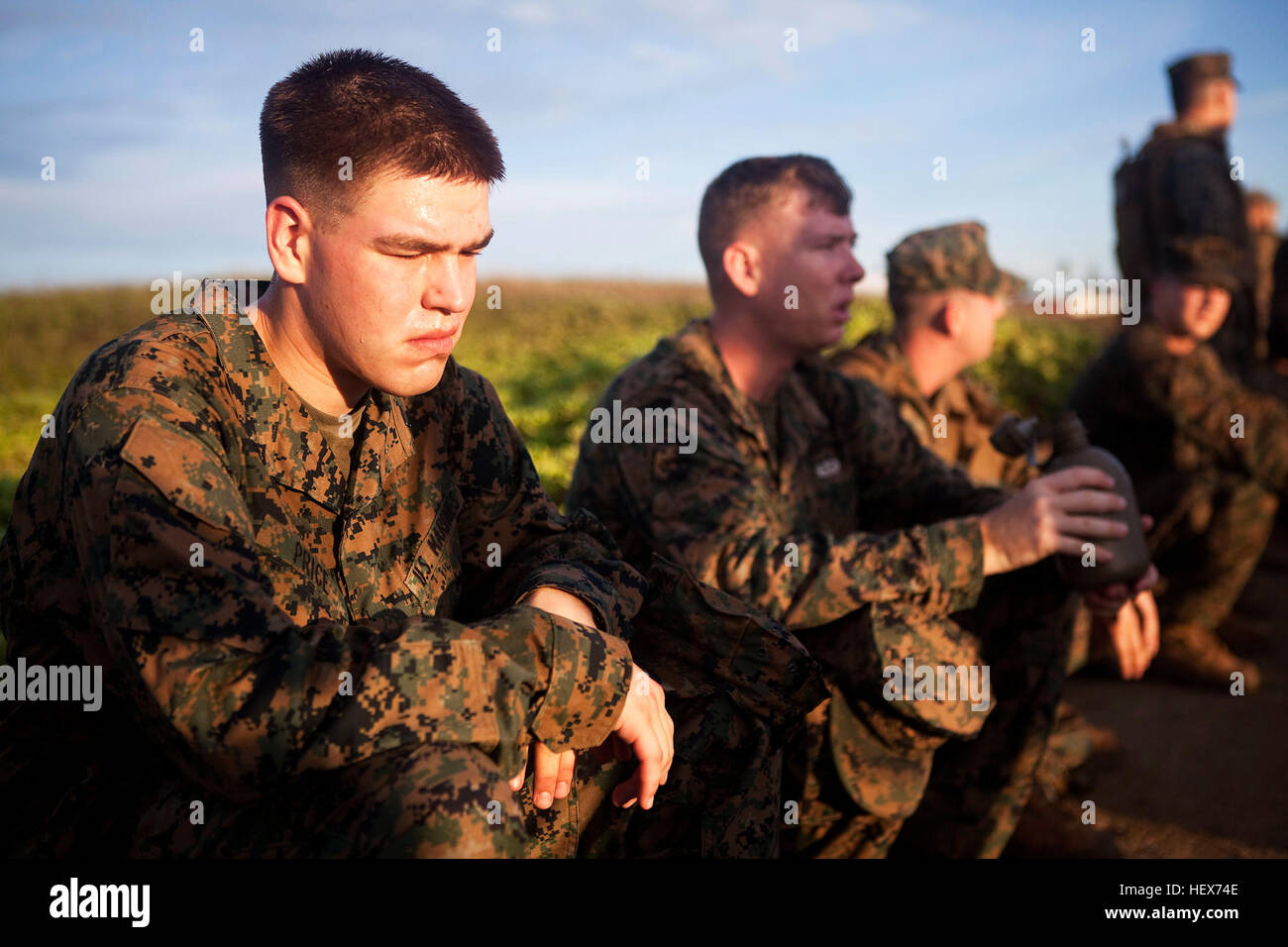 Lance Cpl. Micah Price, a traffic management clerk with Headquarters ...