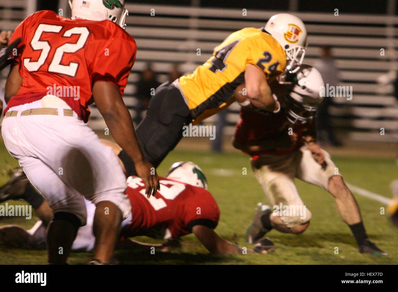 Camp pendleton football league championship hi-res stock photography ...