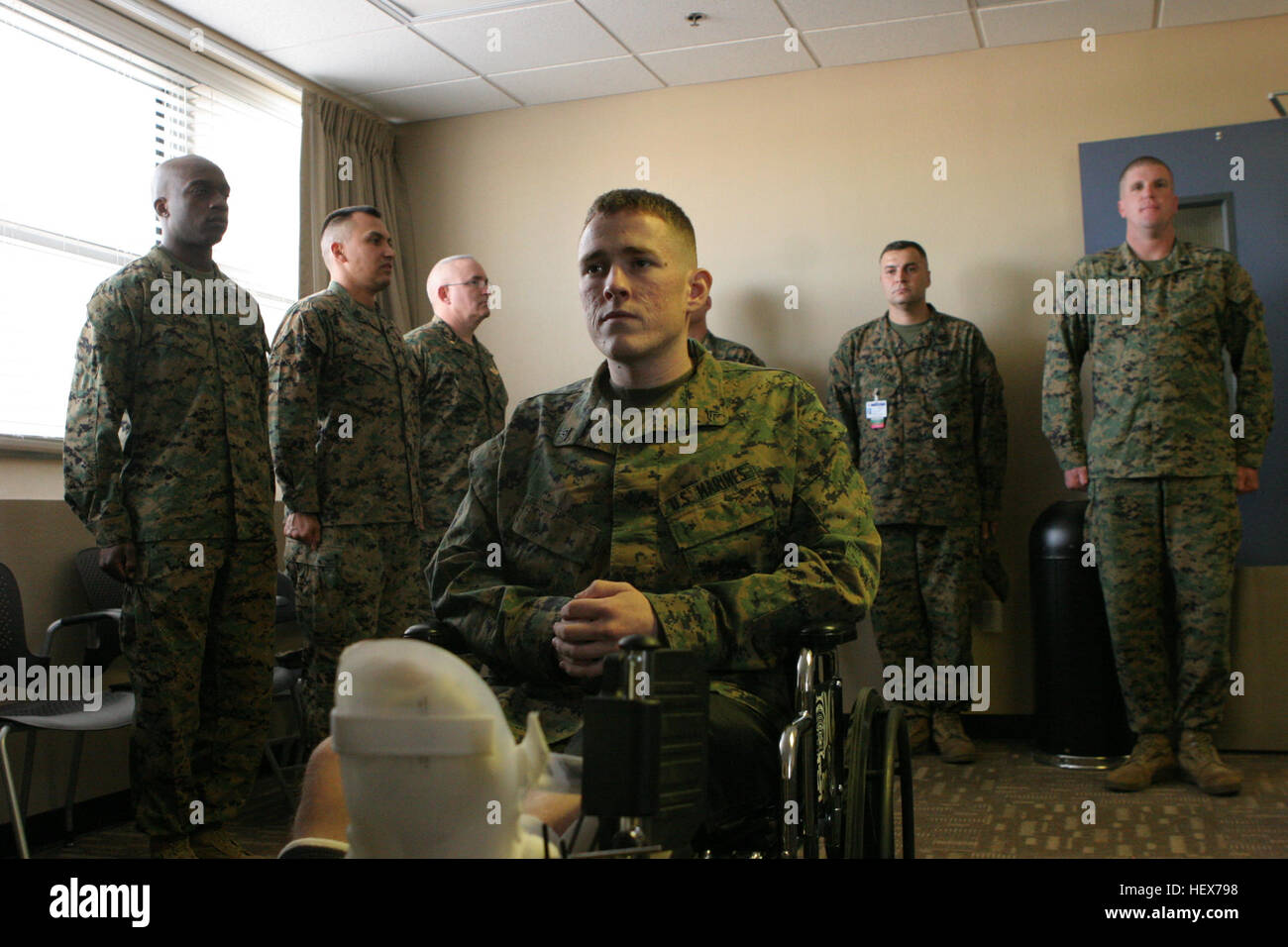 Combat meritorious promotion hi-res stock photography and images - Alamy