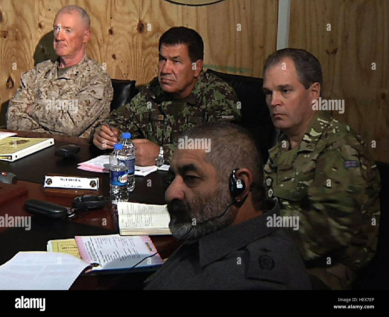 (From Left) Maj. Gen. Richard Mills, Regional Command Southwest ...