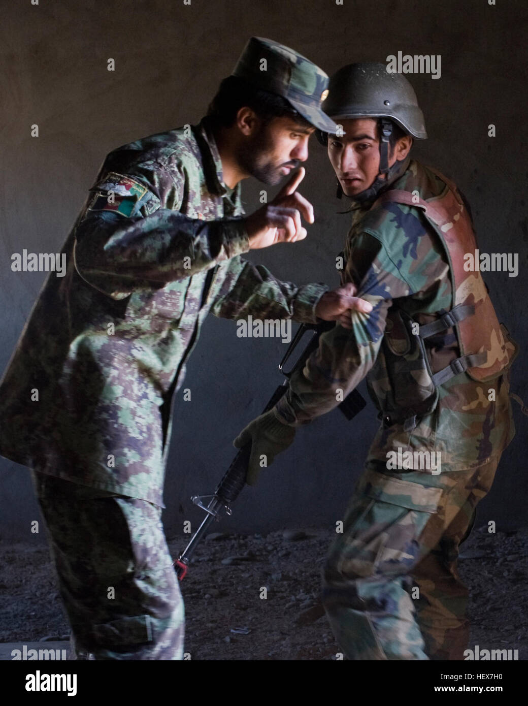 Recruit basic warrior training hi-res stock photography and images - Alamy